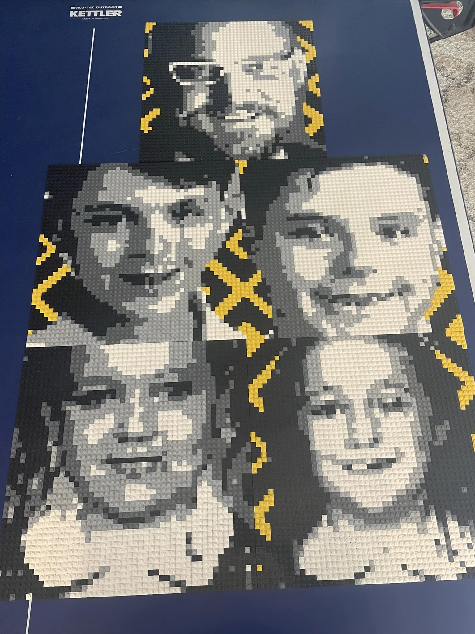 My Favorite Family Fun Project EVER…Lego Mosaic Portraits – Radical Dadding